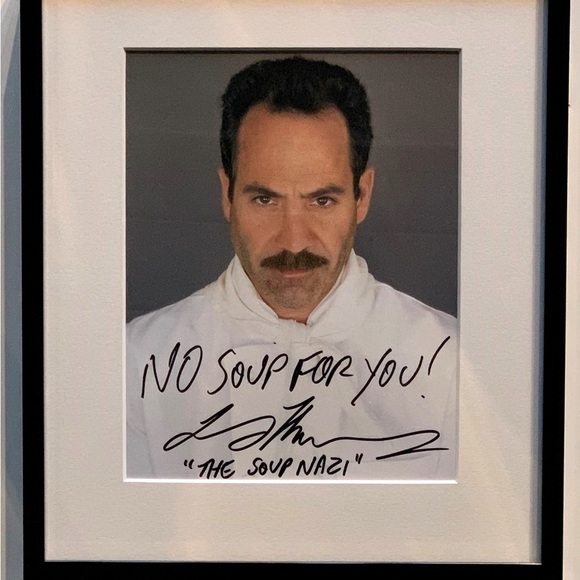 Accents | Snl Soup Nazi Signed Autograph Photo | Poshmark